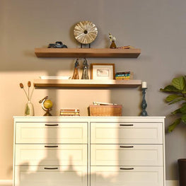 24 Inch Length Grande Floating Shelves | Deeper Than Others - Welland Store