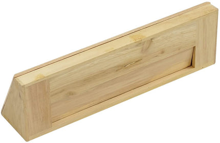 White Oak Baseboard Diffuser Wall Register | Hardwood Baseboard ...