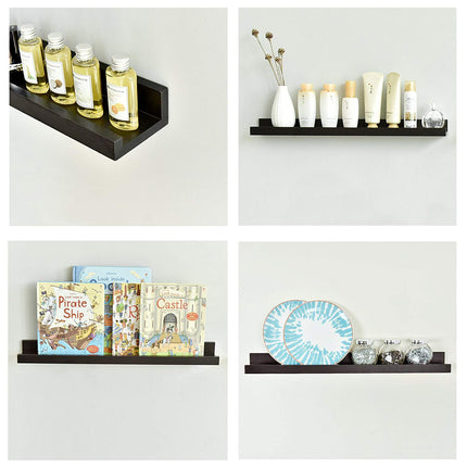 WELLAND Vista Photo Ledge Floating Shelves Picture Ledge Wall Mounted ...