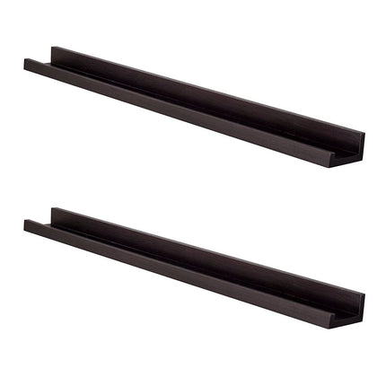 48 Inch Picture Ledge, Set of 2 | Picture Display Wall Shelves ...